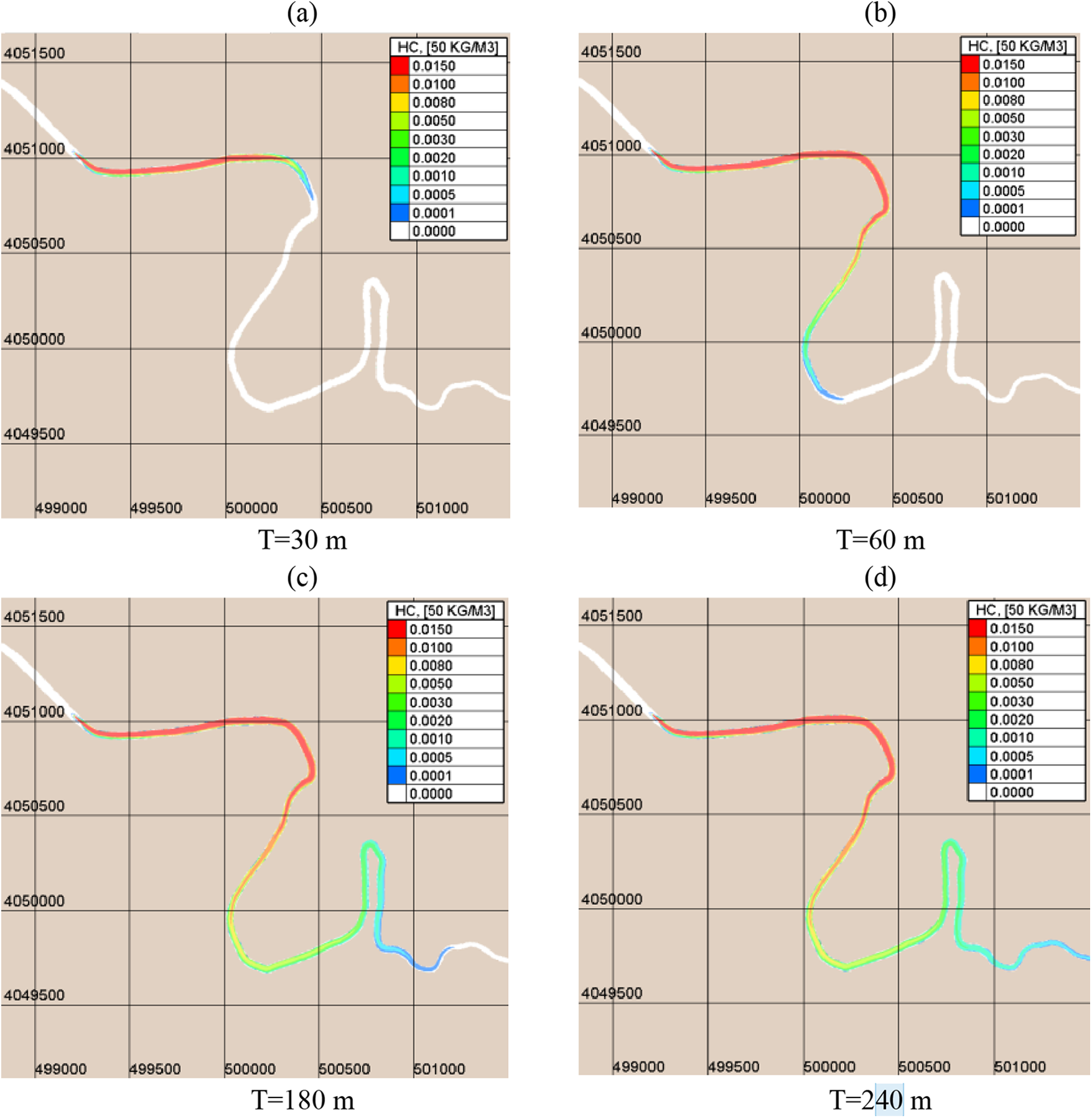 Telemac 2D Modeling of Pollutant Transport in the Medjerda River: Impact of Tamarix Vegetation ...